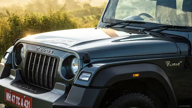Mahindra Thar five-door spied testing; looks production ready - CarWale