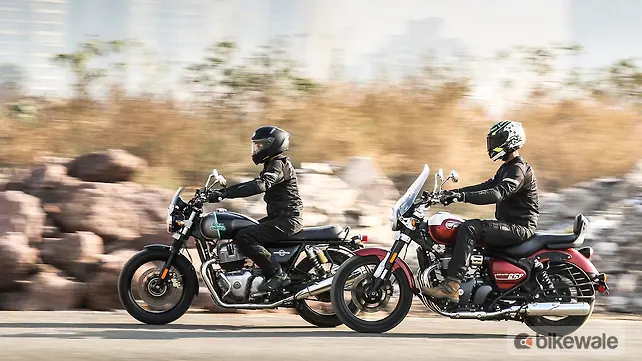Royal Enfield Super Meteor 650 vs Interceptor 650: Comparison Test ...