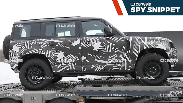 Land Rover Defender SVX in the works; spotted testing - CarWale