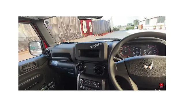 Mahindra Thar RWD base variant reaches dealerships - CarWale