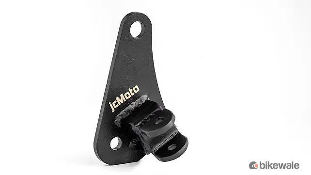 Hero Xpulse 200 Enduro Footpeg Hangers by JCMoto: Introduction - BikeWale