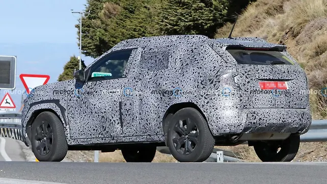 India-bound next-gen Renault Duster spied on test - CarWale