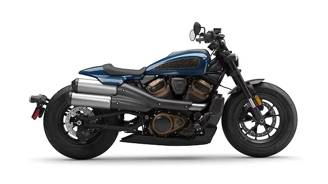 Harley-Davidson Sportster S Right Front Three Quarter Image - BikeWale