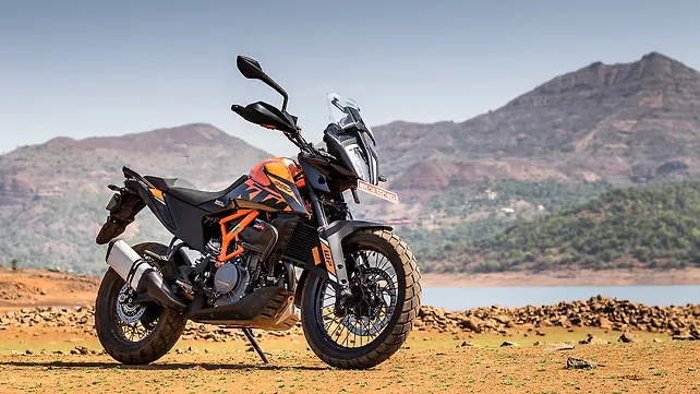 KTM 390 Adventure Left Side View Image - BikeWale