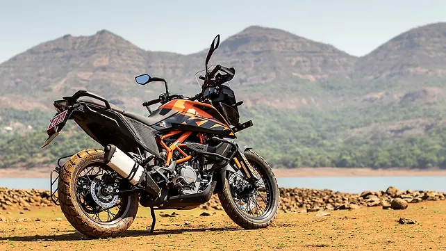 KTM 390 Adventure Rear View Image - BikeWale