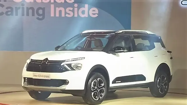 Citroen C3 Aircross unveiled; to be launched in India later this year ...
