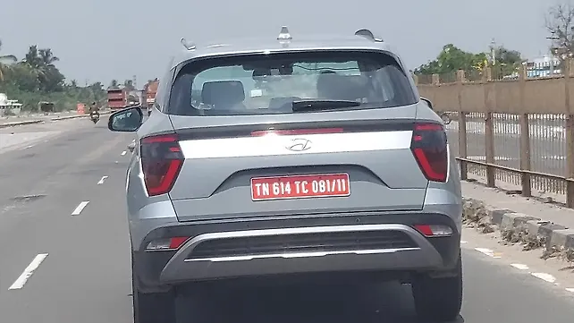 Hyundai Creta EV continues testing in India - CarWale