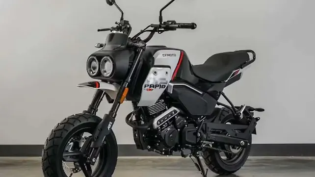 CF Moto unveils 125cc small scrambler - BikeWale