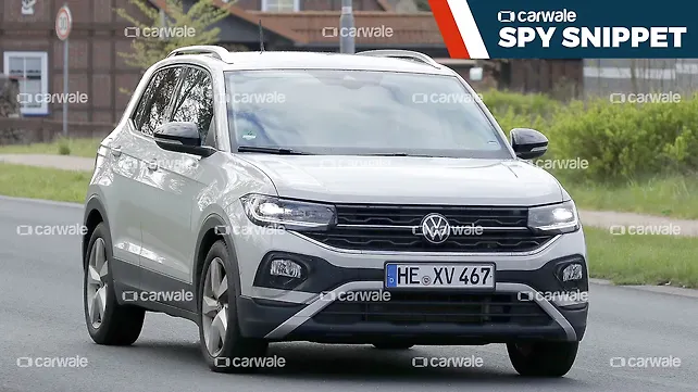 India-bound Volkswagen Taigun facelift spied undisguised - CarWale