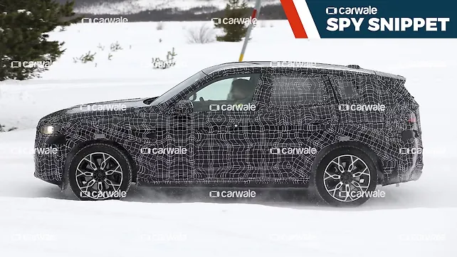 2024 BMW X3 M40i spied on a winter test - CarWale
