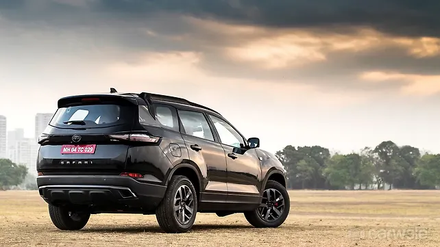 Tata Safari Red Dark Edition Image Gallery - CarWale