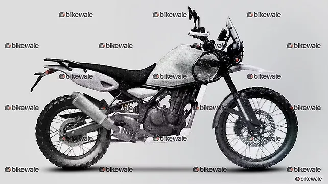 Royal Enfield Himalayan 450 spotted testing up close! - BikeWale