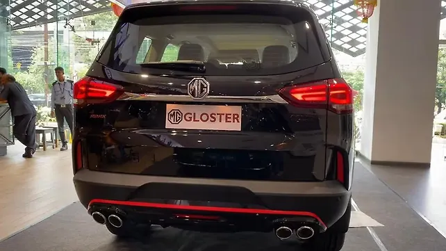 MG Gloster Blackstorm edition arrives at dealerships - CarWale