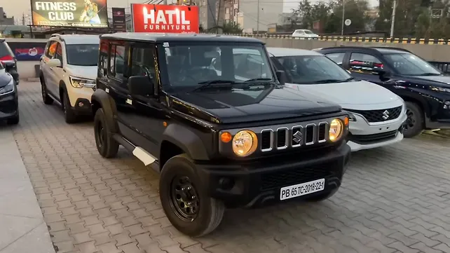 Maruti Jimny automatic base variant arrives at the dealership - CarWale