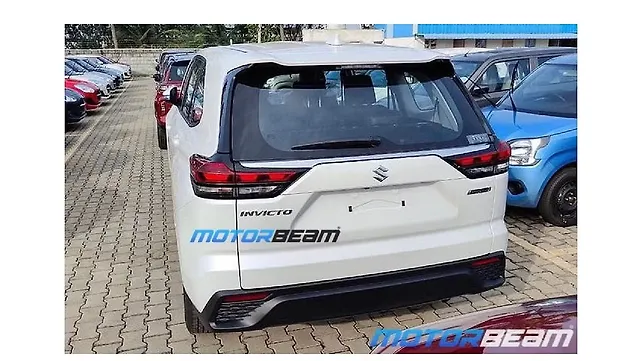 Maruti Invicto spotted at dealership: Top 3 things we observed - CarWale