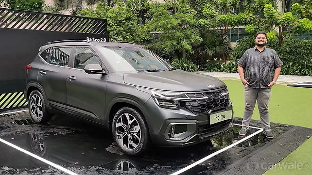 Kia Seltos Facelift First Look - CarWale