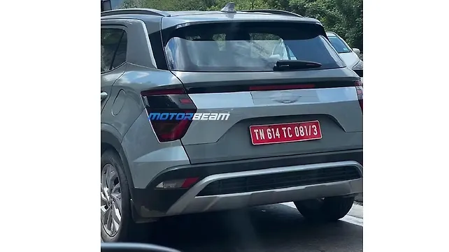 Hyundai Creta EV spotted again; interiors leaked - CarWale
