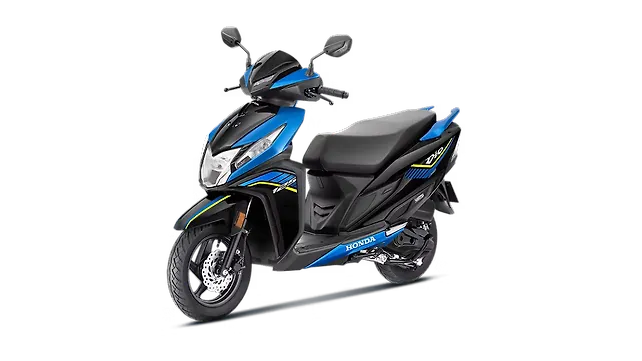 Honda Dio 125 Left Rear Three Quarter Image - BikeWale