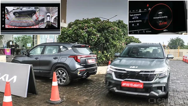 Kia Seltos facelift driven: photos from the first drive - CarWale