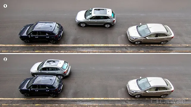 Parking car made easy: How to parallel park in Four Easy Steps - CarWale