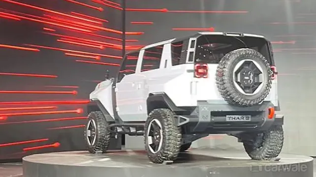 Mahindra Thar.e five-door Concept breaks cover - CarWale
