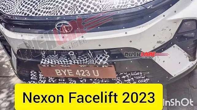 BREAKING! Tata Nexon facelift spied sans camouflage - CarWale BREAKING! Tata Nexon facelift spied sans camouflage - CarWale