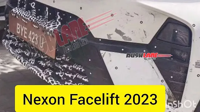 BREAKING! Tata Nexon facelift spied sans camouflage - CarWale BREAKING! Tata Nexon facelift spied sans camouflage - CarWale