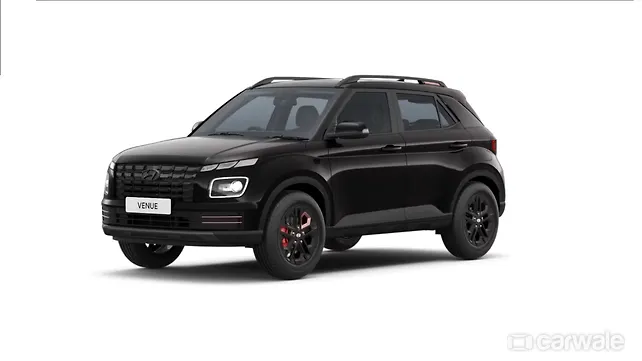 Hyundai Venue Knight Edition photo gallery: What is new on the outside ...