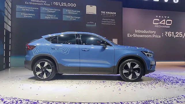 Volvo C40 Recharge launched in India at Rs. 61.25 lakh - CarWale