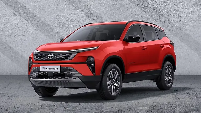 Tata Harrier facelift to be offered in seven colours and 10 variants ...