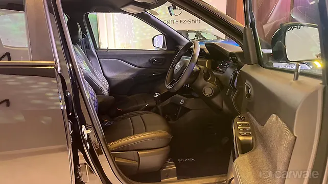 Nissan Magnite Kuro Edition interior images: What has changed inside ...