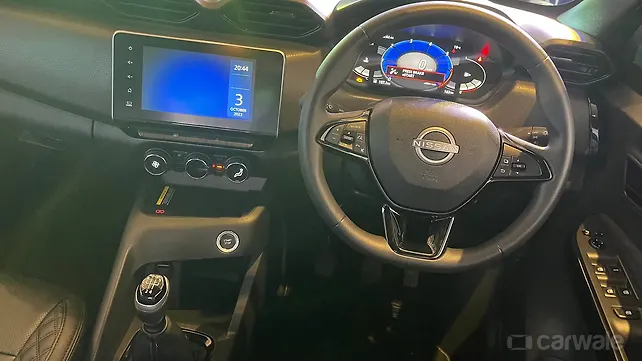 Nissan Magnite Kuro Edition interior images: What has changed inside ...