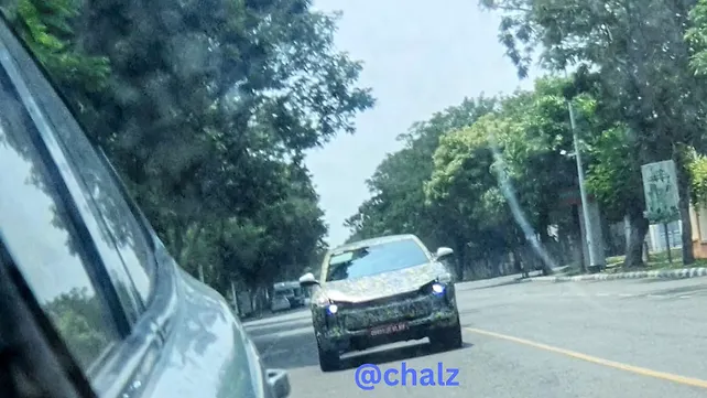 Mahindra BE.05 electric SUV continues testing in India - CarWale