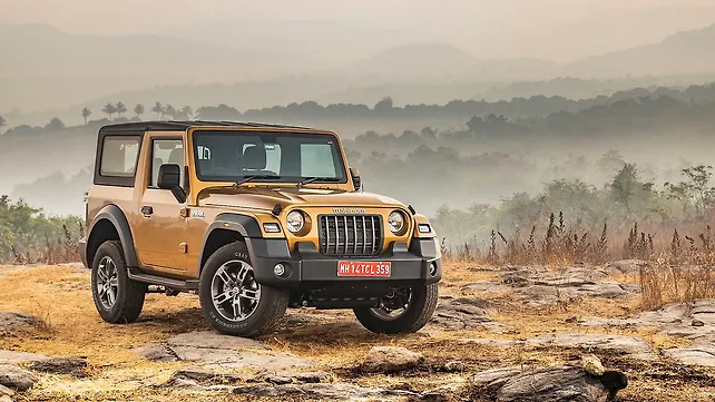 Mahindra Thar records 5,413 unit sales in September 2023 - CarWale