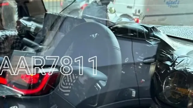 Mahindra Thar five-door spotted again; to get a digital instrument ... Mahindra Thar five-door spotted again; to get a digital instrument ...