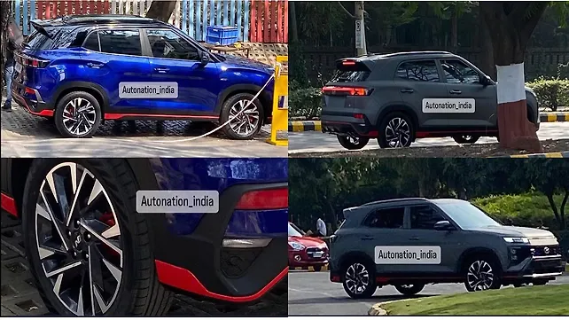 Hyundai Creta N Line spied; to be launched soon! - CarWale