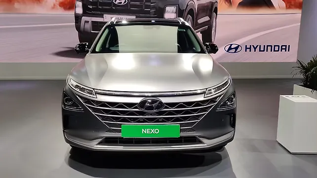 Hyundai Nexo showcased at Bharat Mobility Expo - CarWale