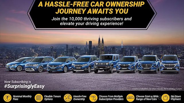 Maruti Subscribe plan crosses 10,000 customers - CarWale