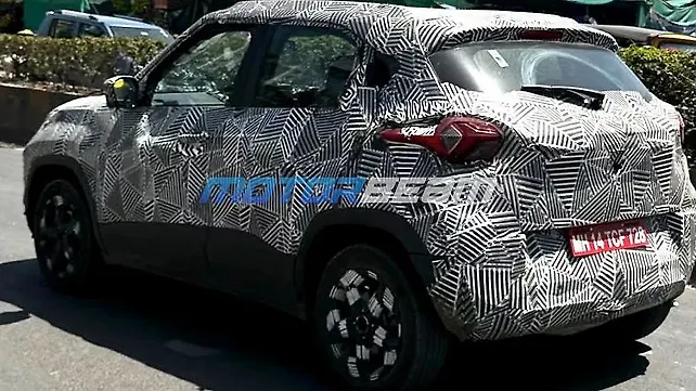 Tata Punch facelift spotted testing in India; to be launched in late ...