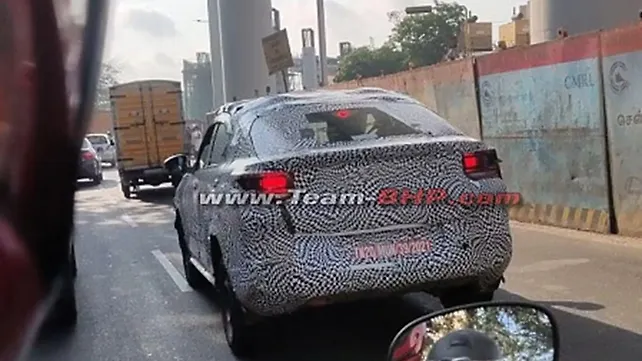 Citroen Basalt coupe SUV spotted in production-ready form - CarWale