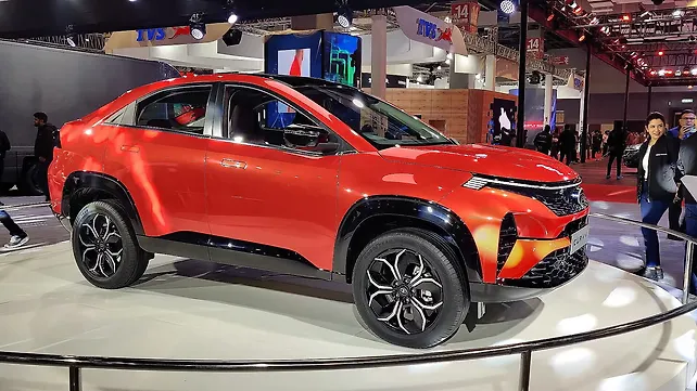 Tata Curvv spied testing; coupe SUV stance detailed - CarWale