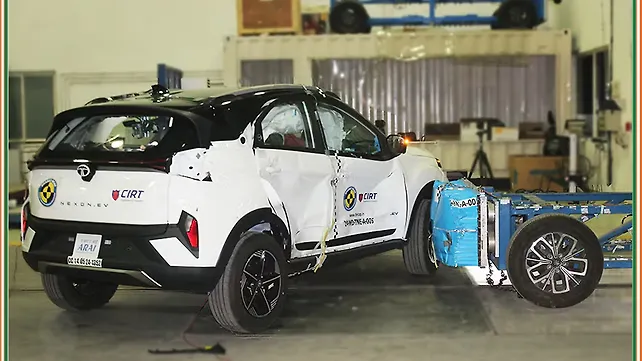 Tata Nexon EV scores 5 stars in Bharat NCAP crash test - CarWale