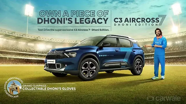 Citroen C3 Aircross Dhoni Edition: Top 5 highlights - CarWale