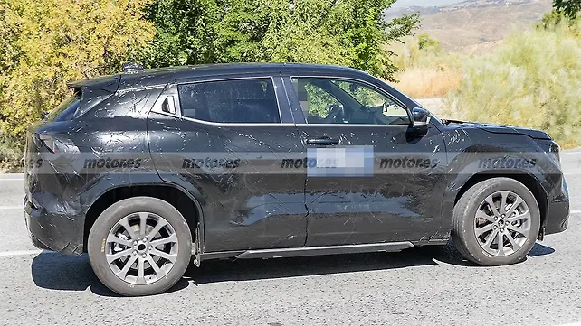 Maruti eVX spy shots confirm production-spec features - CarWale