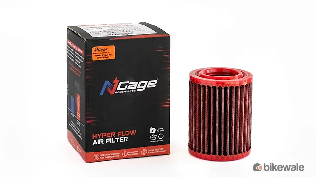 Ngage Hyper Flow Air Filter for Himalayan 450: Review - BikeWale