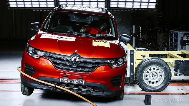 Renault Triber scores two-star safety rating in GNCAP tests - CarWale