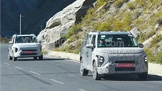 Kia Clavis fresh spy shots reveal new details - CarWale