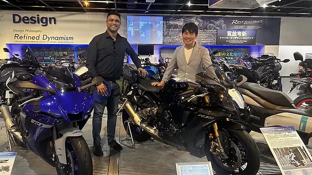 Yamaha R-series: Deep dive with the chief of design in Japan - BikeWale