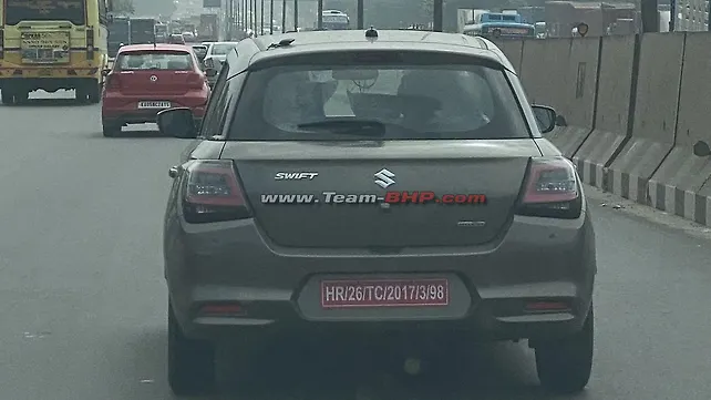 Maruti Swift hybrid spotted testing in India - CarWale