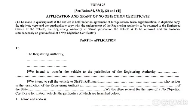 Necessary documents to have when buying a used car - CarWale
